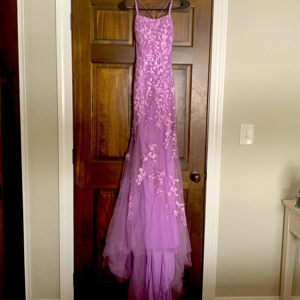 Amazing Lilac Colored Prom Dress - Gem